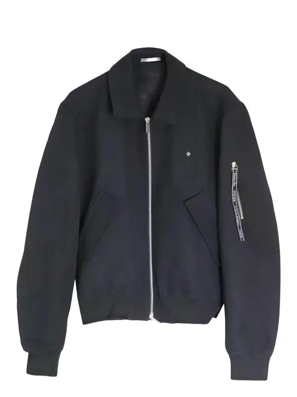 Dior Appliqué-detail Jacket - Black