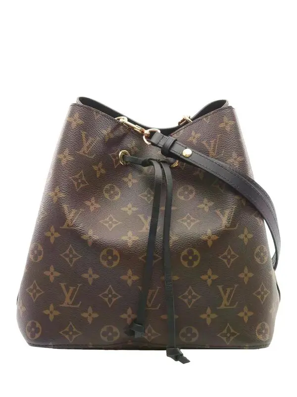 LOUIS VUITTON Monogram Neonoe Mm Bucket Bag - Brown