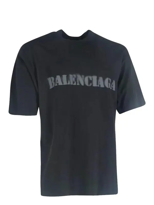 Balenciaga Logo-print T-shirt - Black