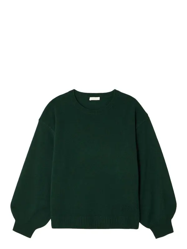 ERES Colorama Maille Famous Wool And Cashmere-blend Sweater - Green