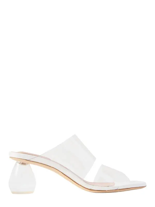 Simone Rocha Vinyl Mules - Neutrals