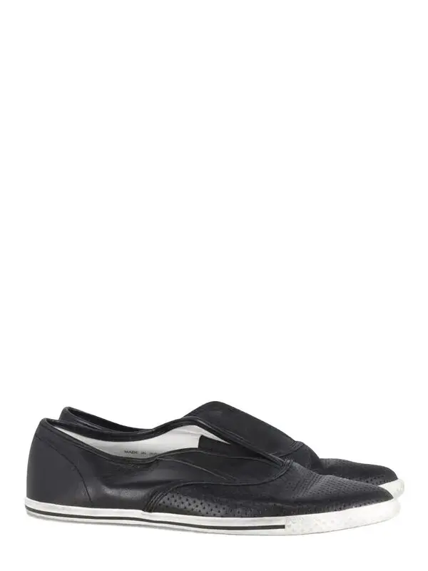 Marc Jacobs Slip-on Leather Sneakers - Black