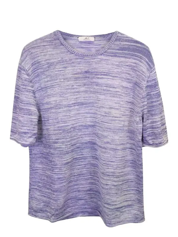 Mr P. Striped T-shirt - Purple