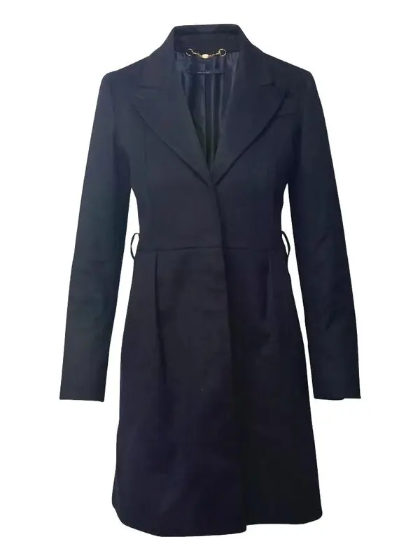 Gucci Lapel Collar Coat - Black