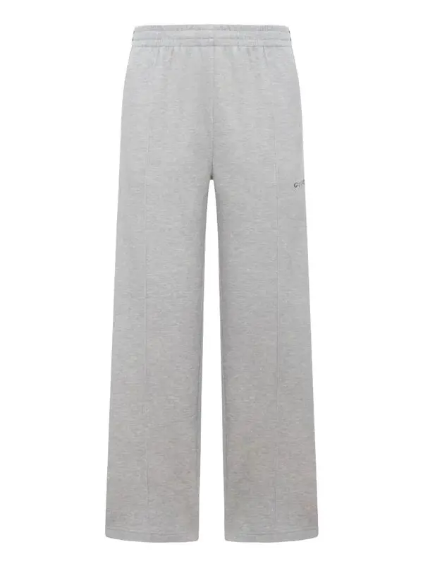 Gucci Cotton Wide-leg Trousers - Grey
