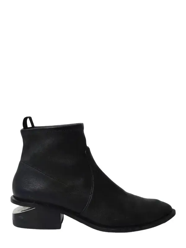 ALEXANDER WANG Kori Cutout-detail Leather Boots - Black