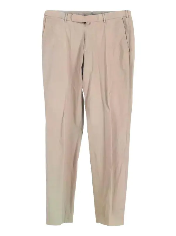 Ermenegildo Zegna Vintage Cotton Trousers - Neutrals