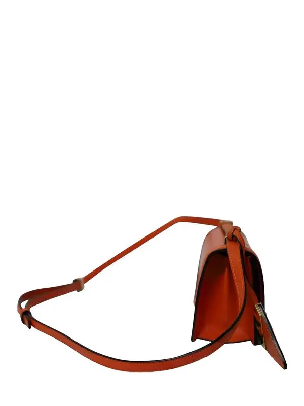 Loewe Small Leather Cross Body Bag - Orange