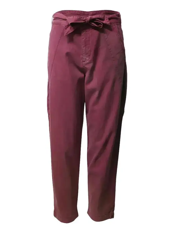 Ba&sh Fluid Tie Trousers - Red
