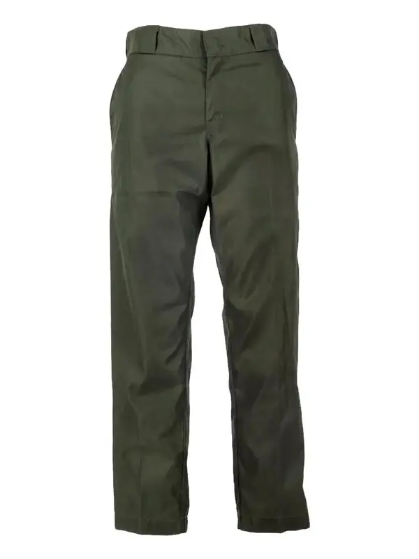 Prada Triangle-logo Trousers - Green