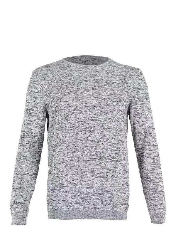 BOSS Fines-o Round-neck Top - Grey