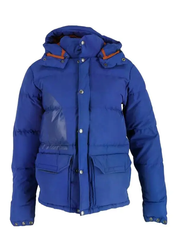 Comme Des Garçons X The North Face Hooded Puffer Jacket - Blue