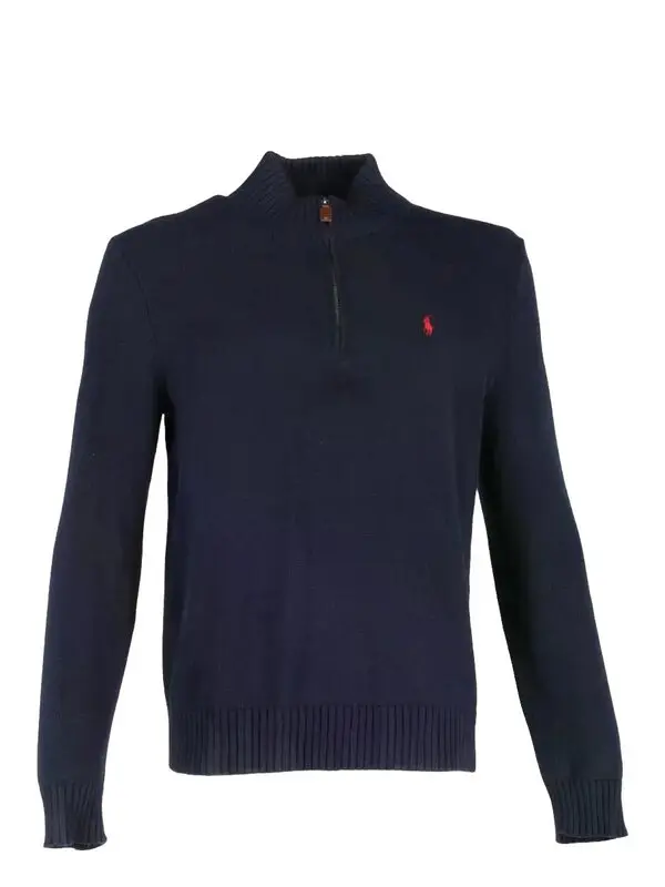 Polo Ralph Lauren Long-sleeve Mock-neck Sweater - Blue