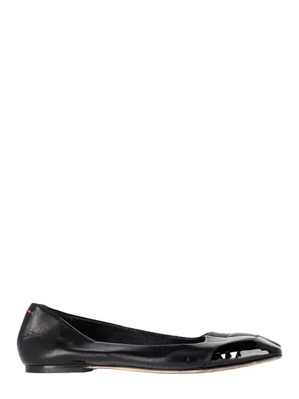 AeydĒ Leather Ballet Flats - Black