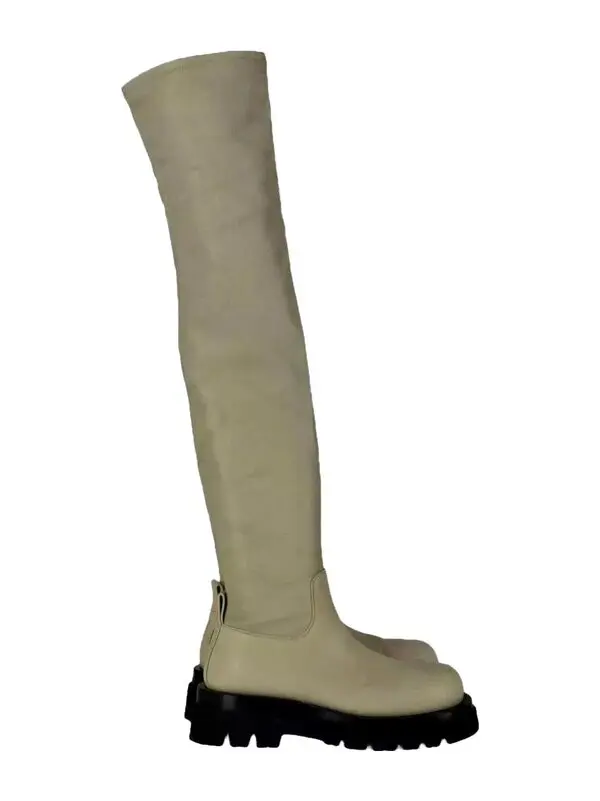 Bottega Veneta Lug-sole Over-the-knee Boots - Neutrals
