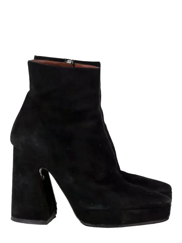 Proenza Schouler Platform Block Heel Boots - Black