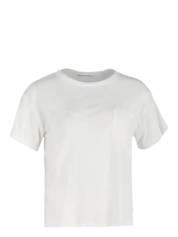 ALEXANDER WANG Crew-neck T-shirt - White