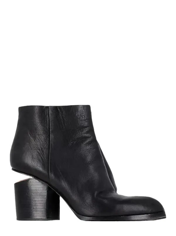 ALEXANDER WANG Gabi Cutout Heel Ankle Boots - Black