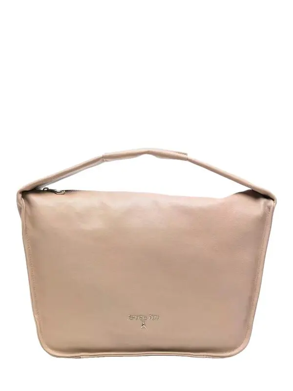 Patrizia Pepe Leather Tote Bag - Neutrals