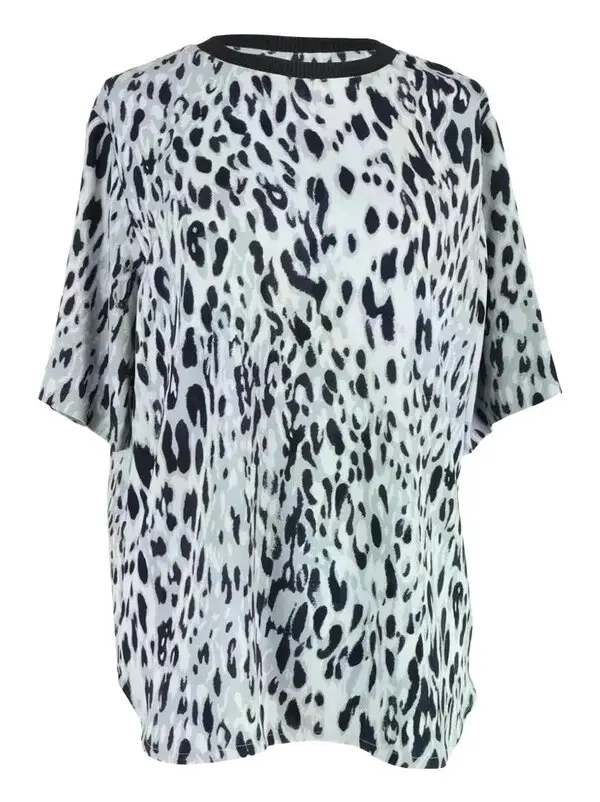 JOSEPH Leopard-print T-shirt - White