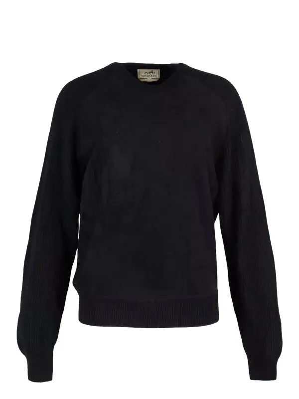 Hermès Knitted Sweater - Black