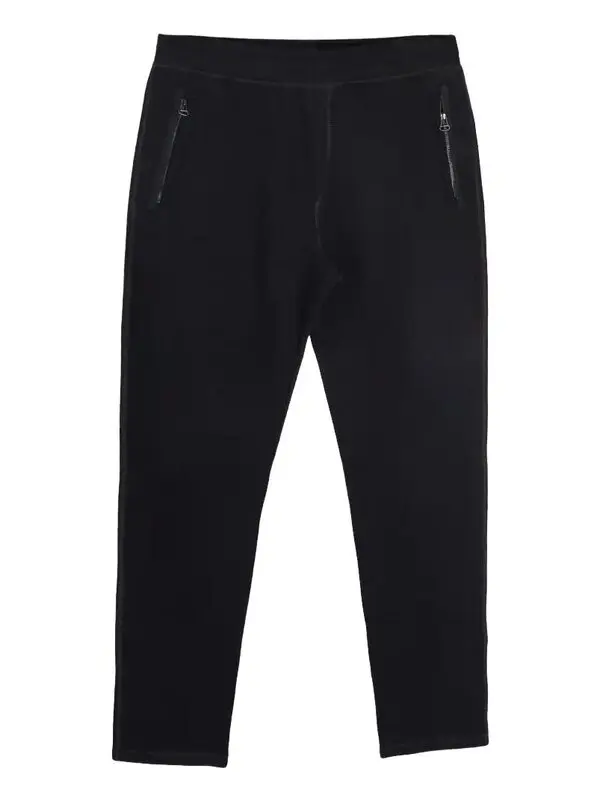 LANVIN Elasticated-waistband Track Pants - Black