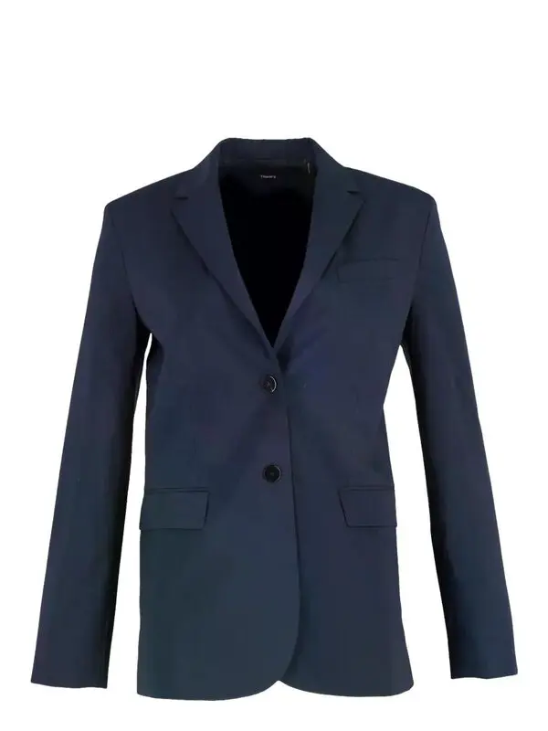 Theory Single-breasted Blazer - Blue