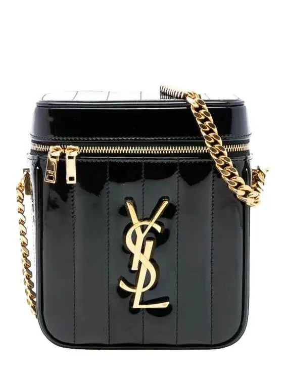 Saint Laurent 2019 Vicky Vanity Bag - Black