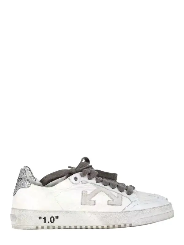 Off-White 2.0 Glitter Detail Sneakers - White