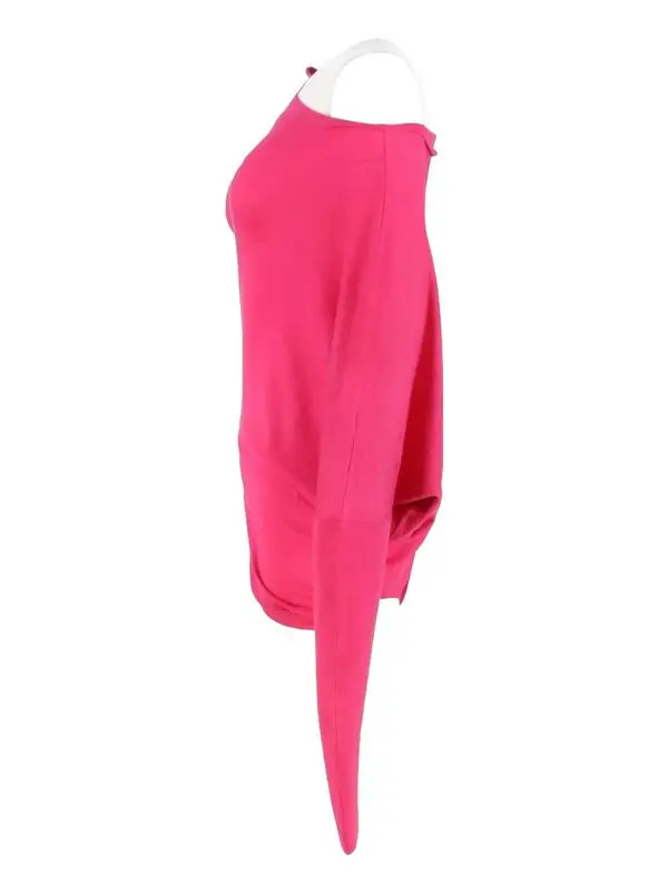 TOM FORD Asymmetric One-shoulder Top - Pink