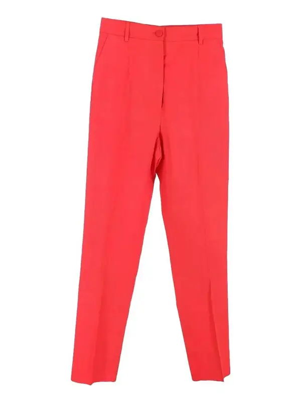 Dolce & Gabbana Button-fastening Trousers - Red