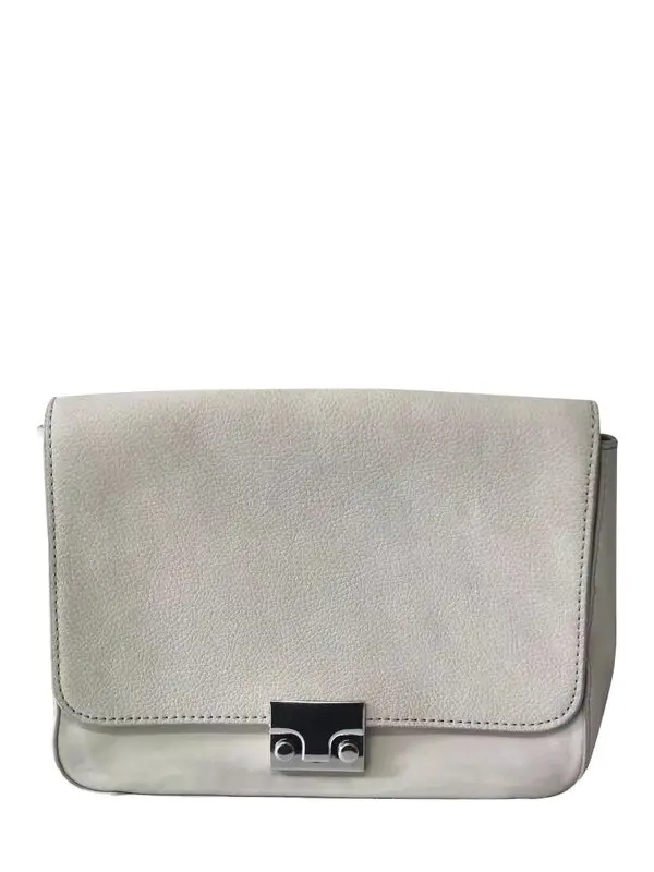 LOEFFLER RANDALL Lock Rectangular Clutch - Neutrals
