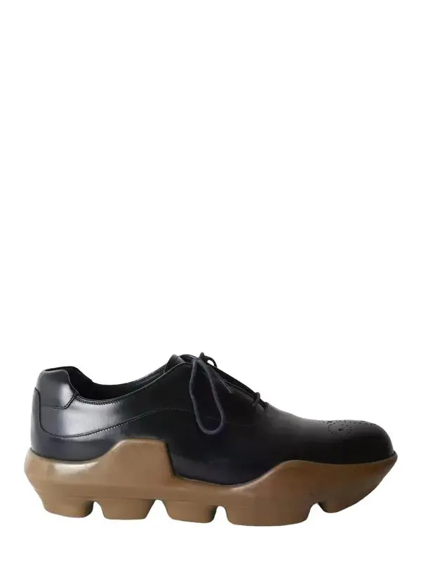 Prada Platform Brogues - Black