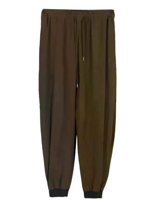 Chloé Drawstring Trousers - Brown