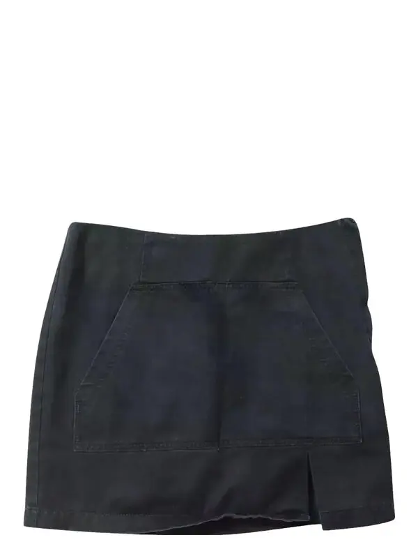 Marc Jacobs Vintage Zip-up Mini Skirt - Black