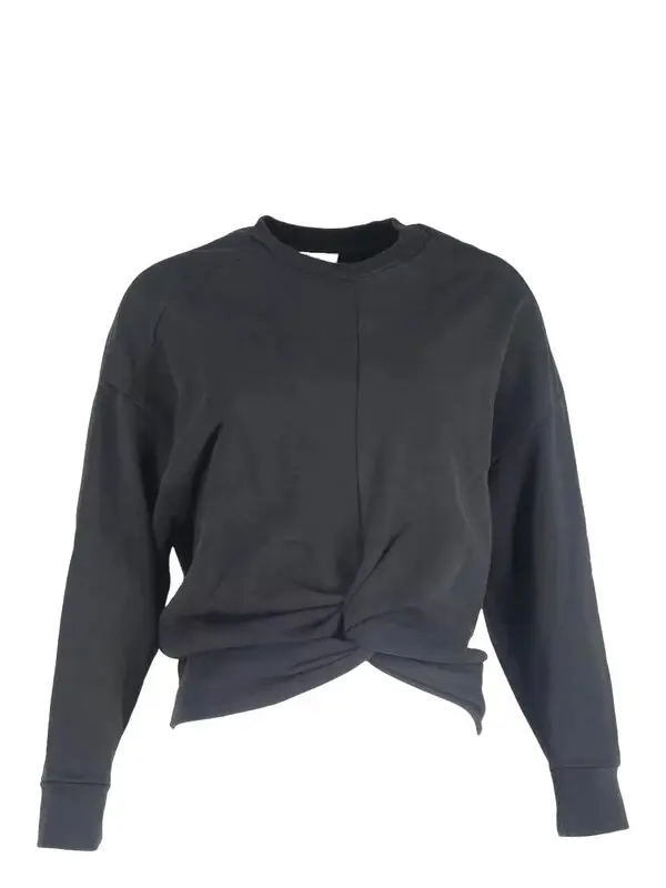 IRO PARIS Knot-detail Crew-neck Sweater - Black