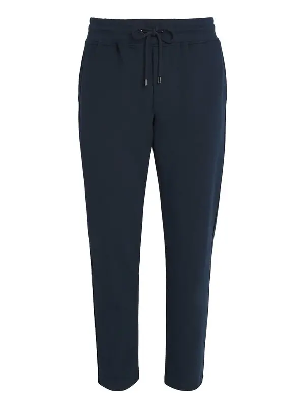 Pal Zileri Cotton-blend Drawstring Sweatpants - Navy