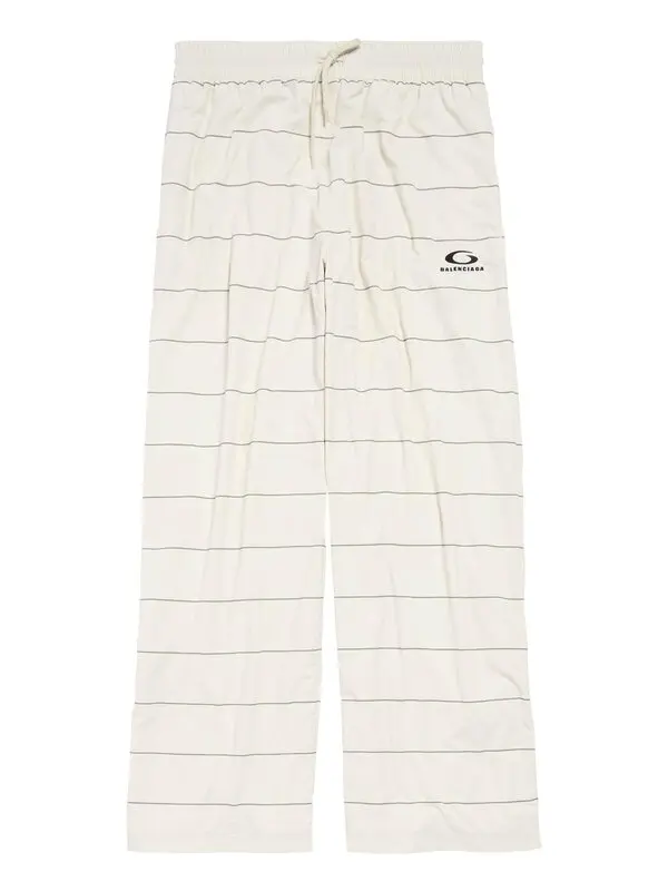Balenciaga Striped Sweatpants - White