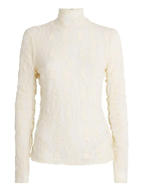 Ulla Johnson Cotton-blend Ulyssa Top - Ivory