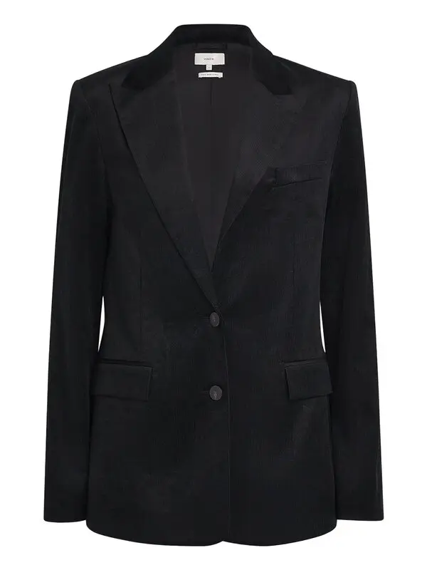 Vince Velvet Blazer - Black