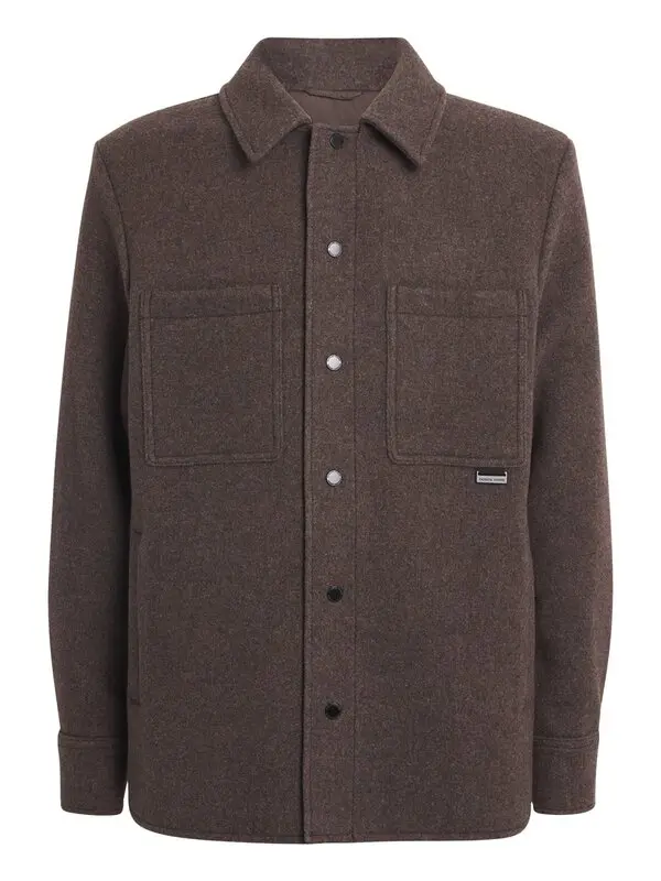 Canada Goose Wool-blend Atkinson Overshirt - Brown