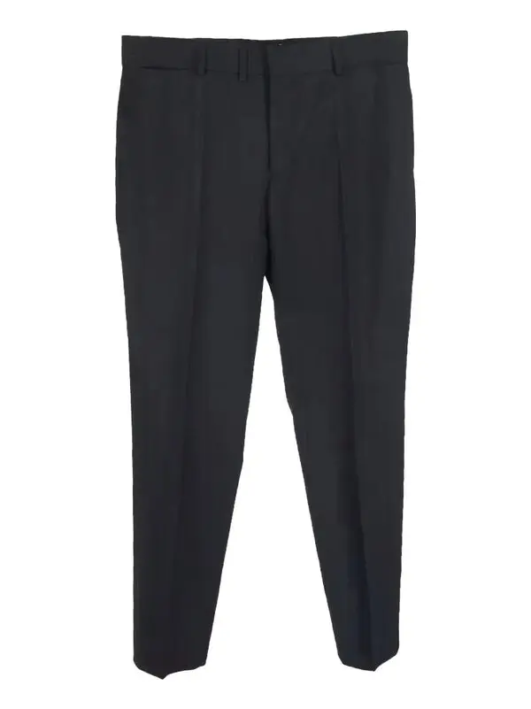 Saint Laurent Straight Leg Trousers - Black