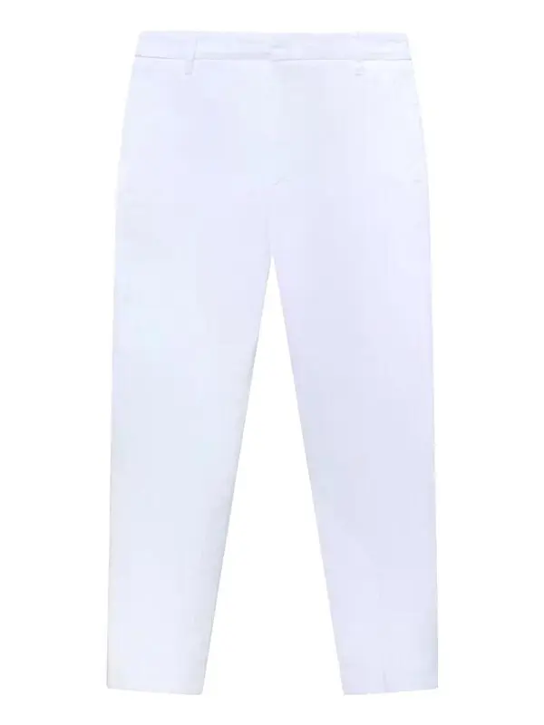 DONDUP Welt Pockets Trousers - White
