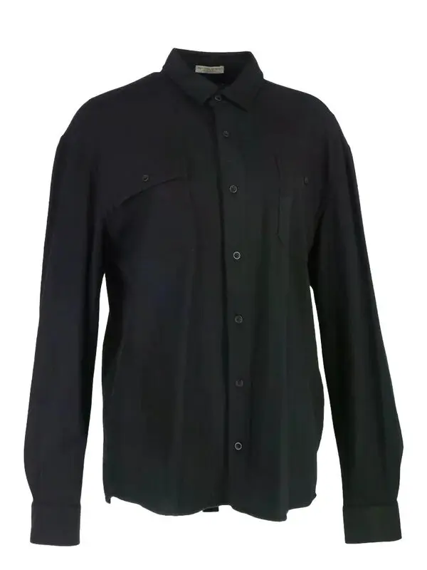 Bottega Veneta Button-down Long-sleeve Shirt - Black