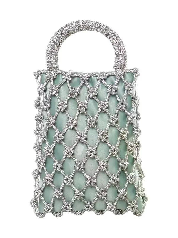 Rosantica Beaded Tote - Green