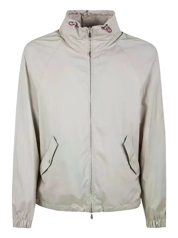 Brunello Cucinelli Lightweight Zip-up Jacket - Neutrals
