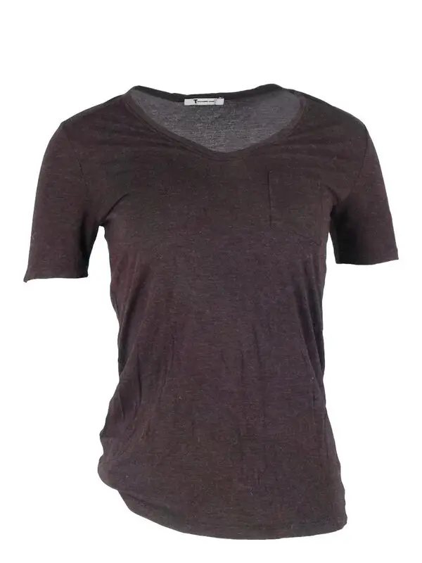 ALEXANDER WANG Chest-pocket T-shirt - Brown