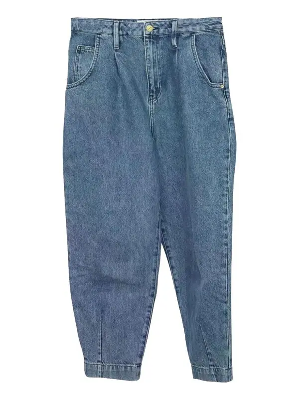 FRAME Five-pocket Barrel Jeans - Blue