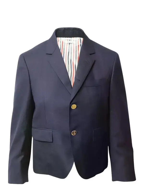 Thom Browne Single-breasted Blazer - Blue