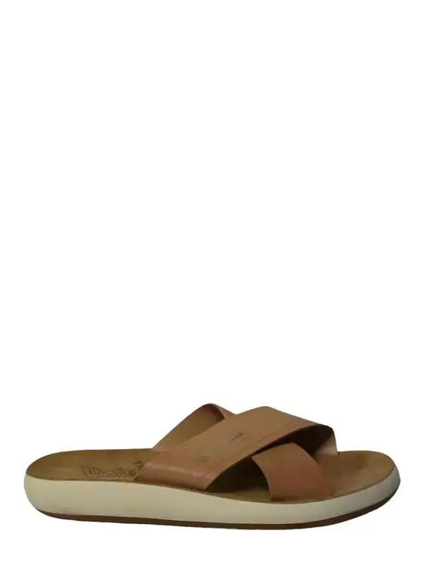 ANCIENT GREEK SANDALS Thais Cross-strap Sandals - Neutrals